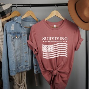 Surviving Deployment Shirt, Remember Everyone Deployed RED Friday Shirt ...