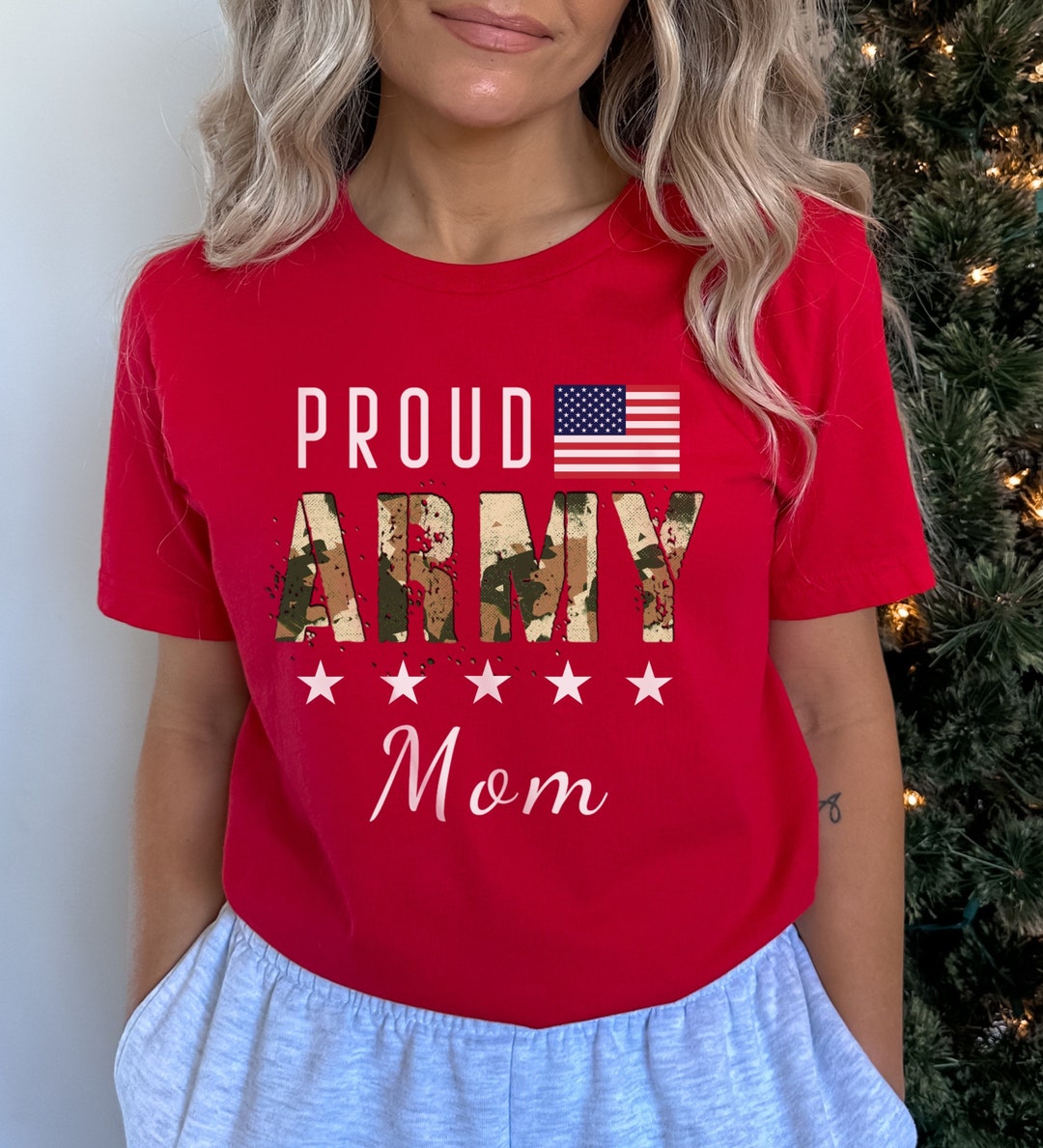 Remember Everyone Deployed Proud Army Mom Shirt, We Wear Red on Friday ...