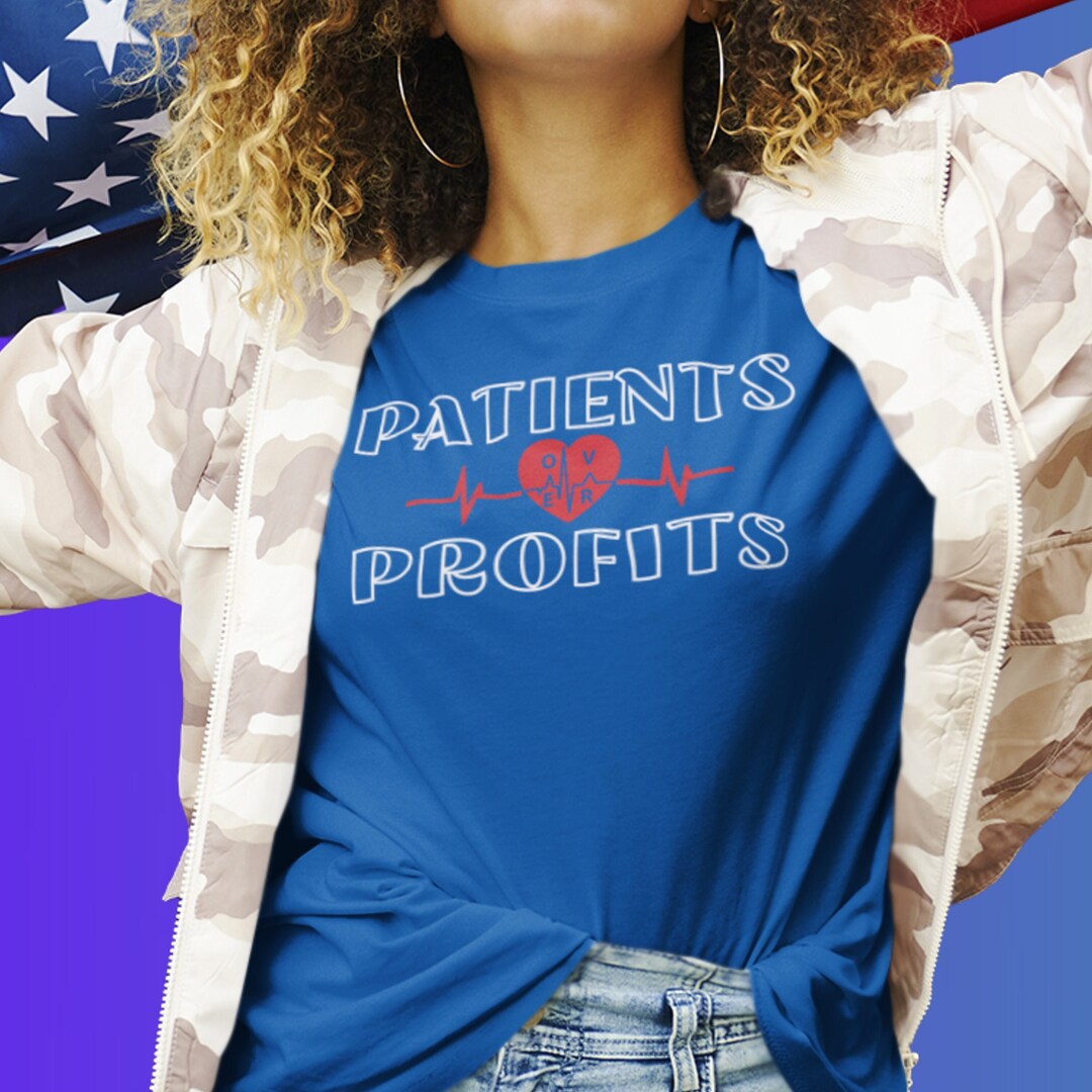 Patients Over Profits T-shirt, Save Nursing Shirt, Nurse Strike March ...