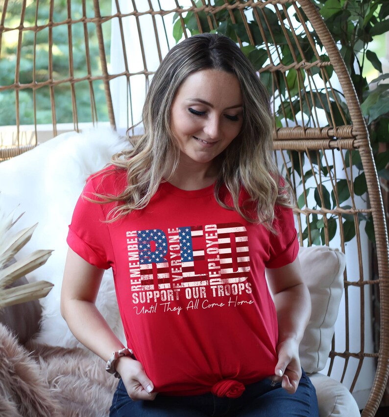 RED Friday Shirt, Remember Everyone Deployed Shirt, We Wear Red on ...