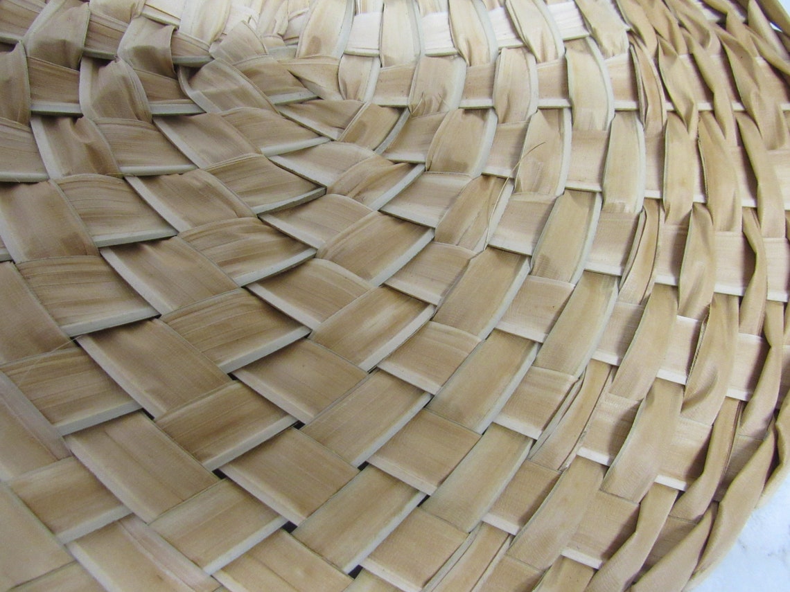 LARGE BROWN Palm Leaf Fans // Great for Outdoor Events Such as | Etsy