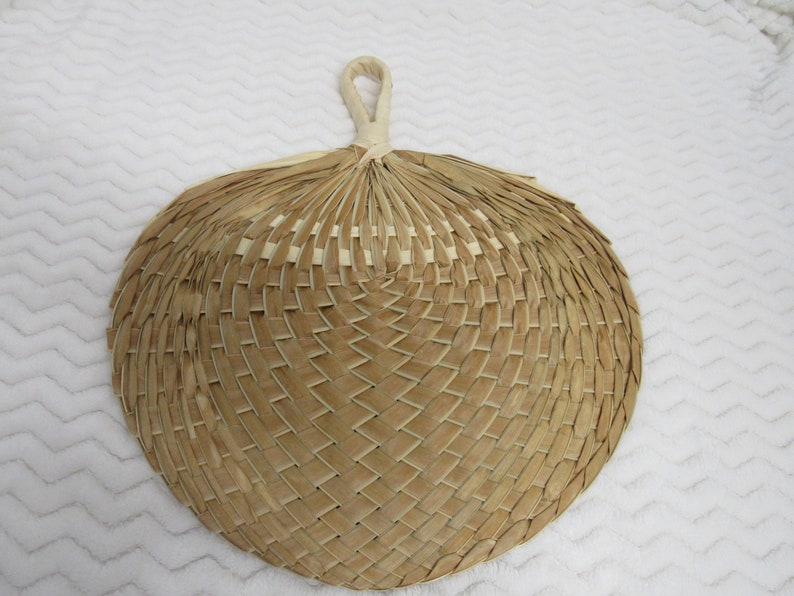 LARGE BROWN Palm Leaf Fans // Great for Outdoor Events Such as | Etsy