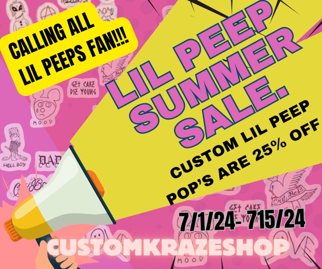 Sale on All Lil Peep Custom Pops: A Collectible Tribute to the ...