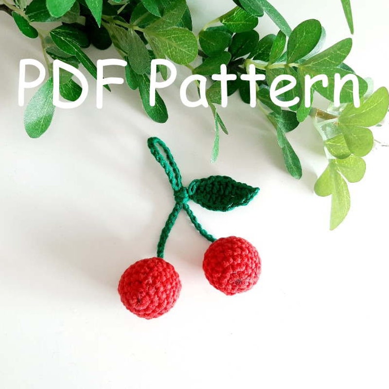 Crochet Cherries - Etsy