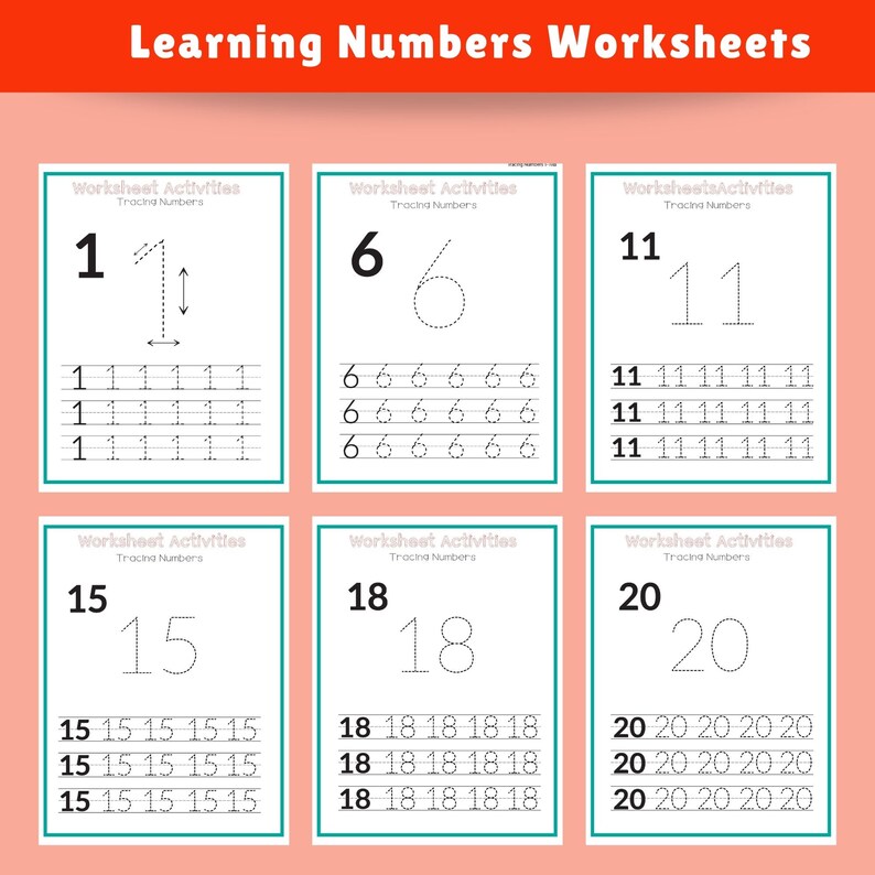 Educational Bundle Preschool & Pre-k Printable Activity Sheets Coloring ...