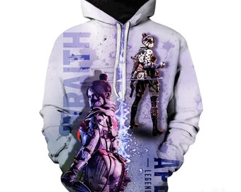 Apex Legends Hoodie Wraith - Etsy