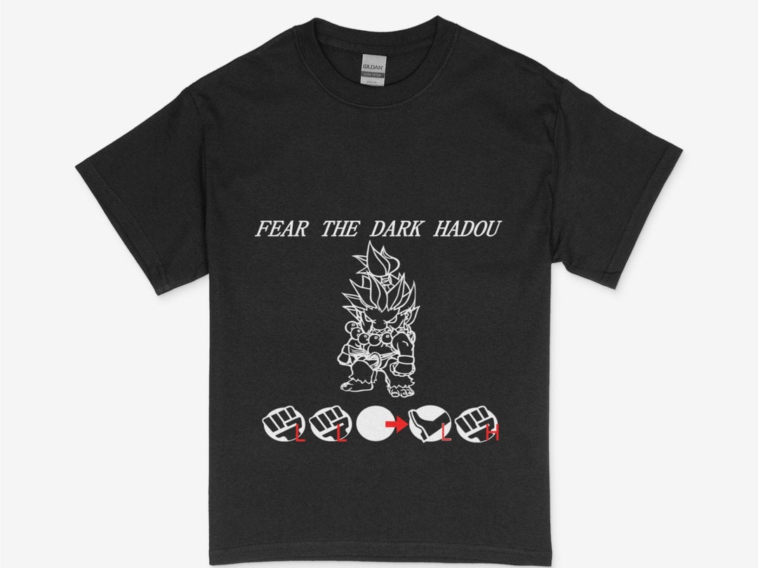 Akuma Fear the Dark Hadou Street Fighter Shirt - Etsy