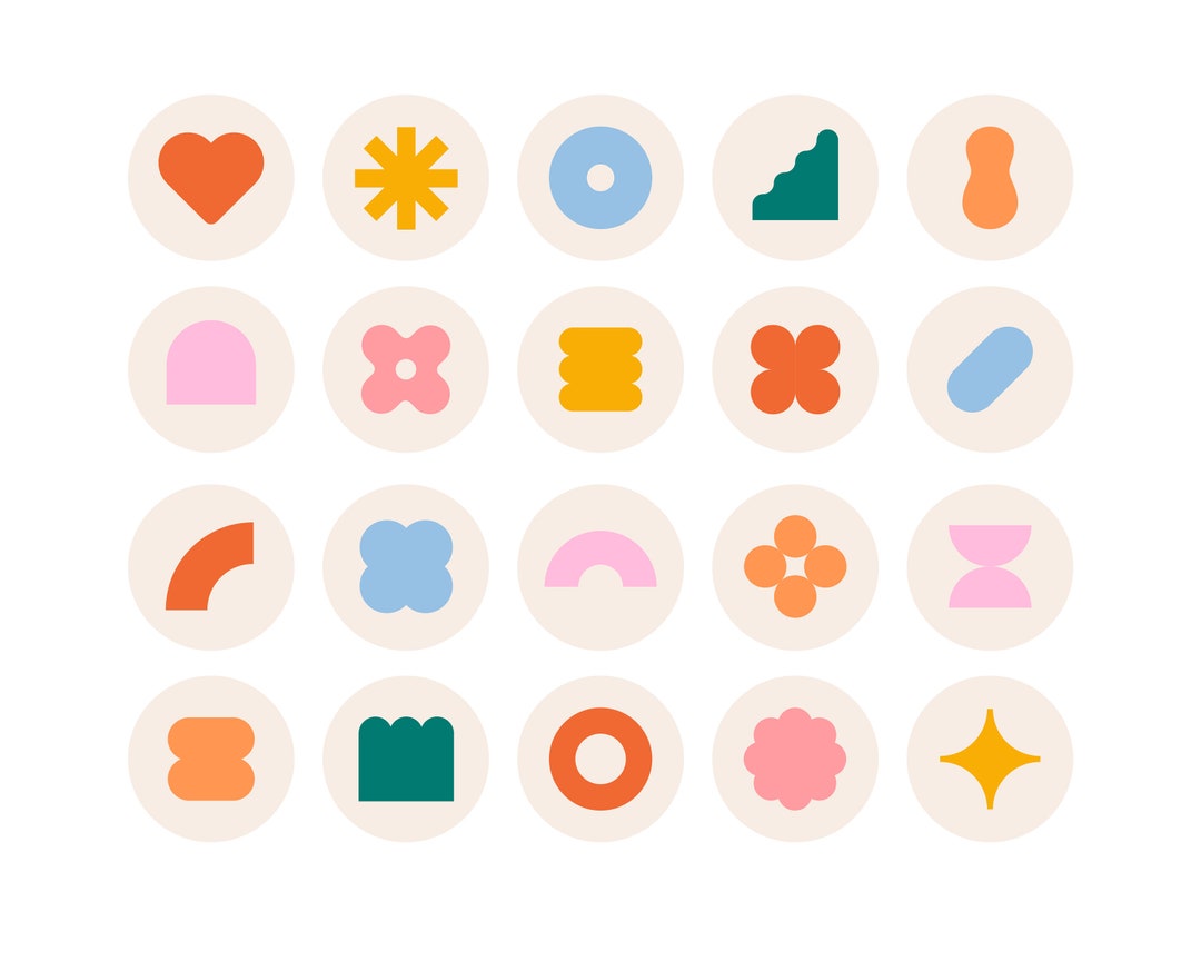 20 Instagram Story Highlight Icons, Instagram Feed, Cute, Modern ...