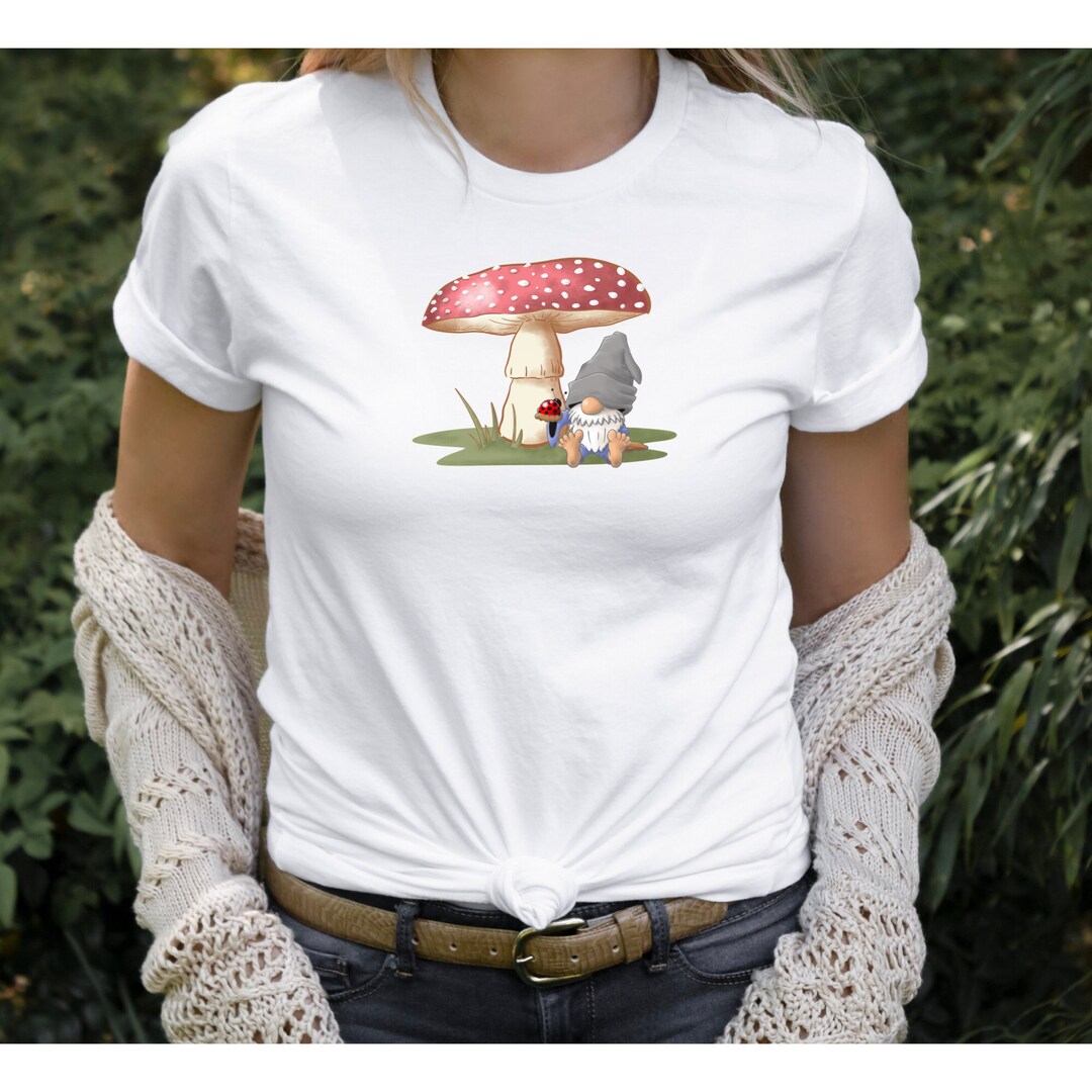 Cottagecore Mushroom Shirt Mushroom Gifts Gnome Gifts - Etsy