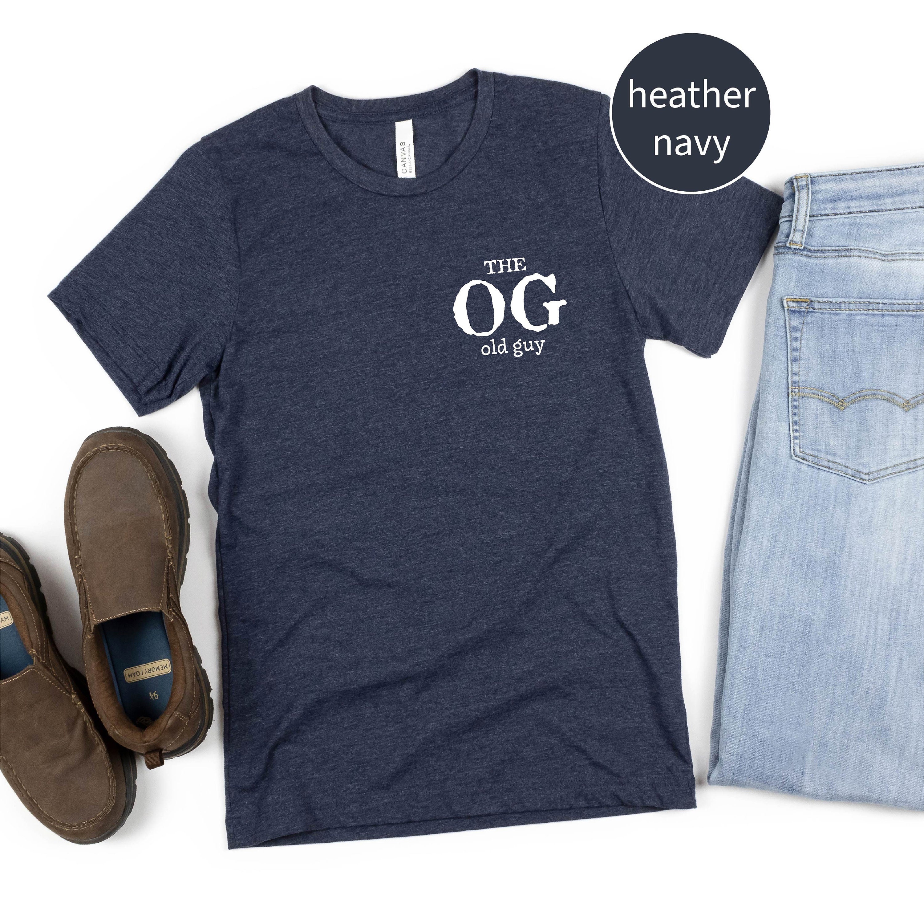 Old Age Gag Gift the OG Old Guy Shirt Funny Birthday Gift Mens 50th ...