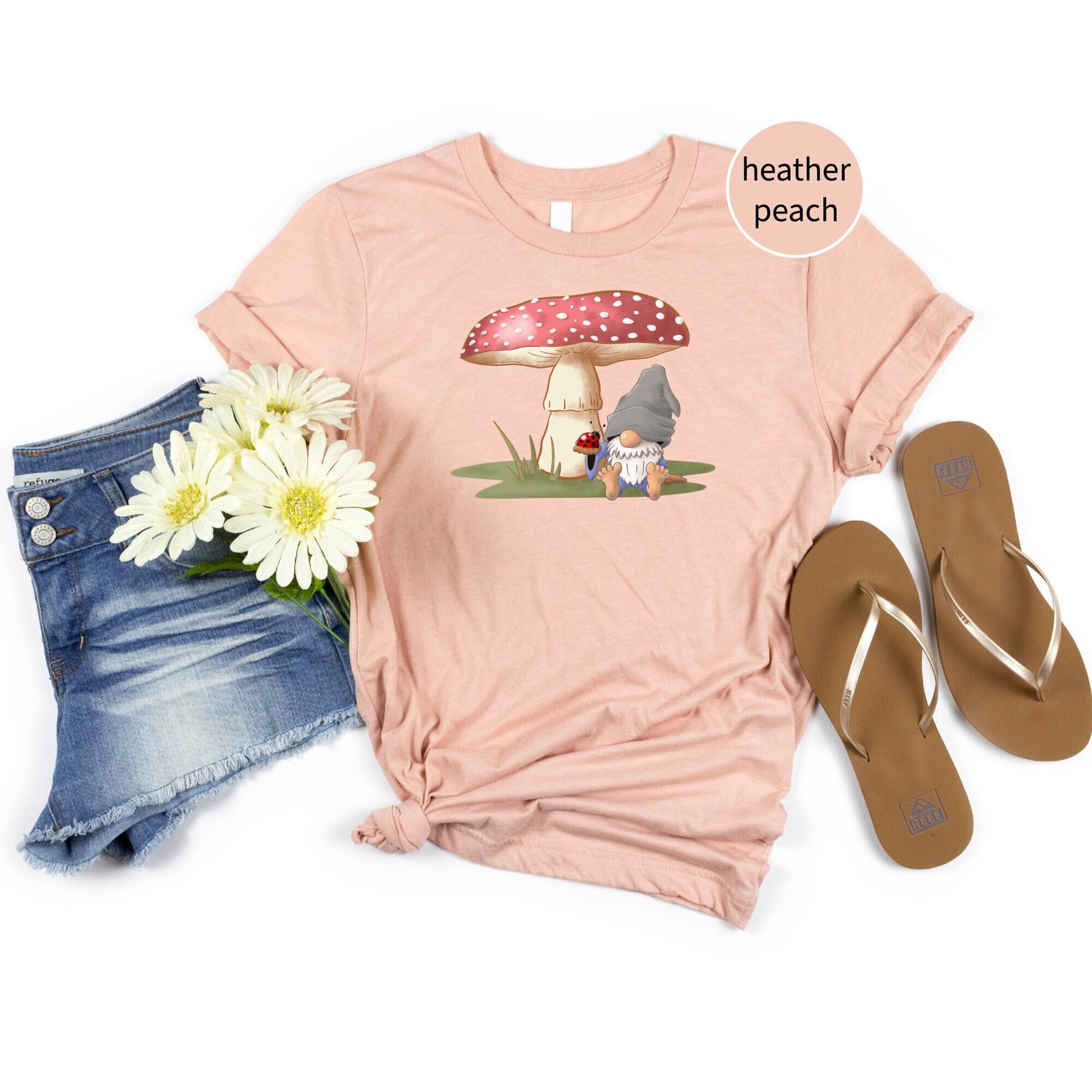 Cottagecore Mushroom Shirt Mushroom Gifts Gnome Gifts - Etsy
