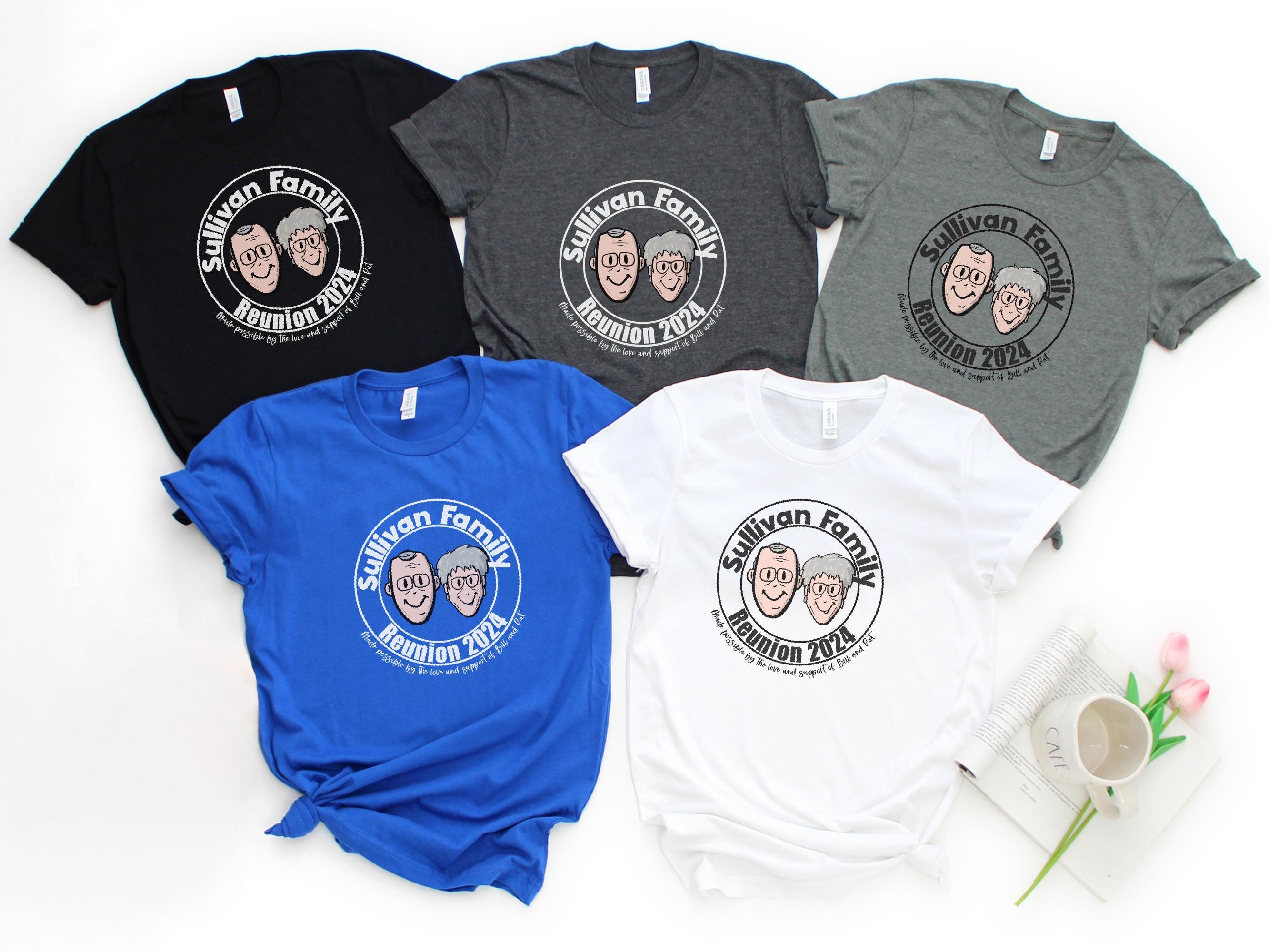 Custom Family Reunion Shirts Matching Family Group Shirts Hand Drawn ...