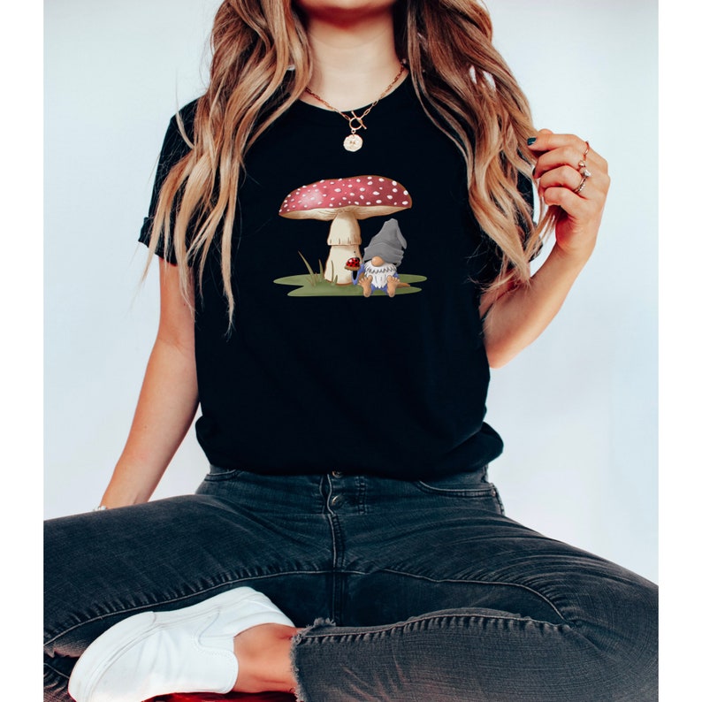 Cottagecore Mushroom Shirt Mushroom Gifts Gnome Gifts - Etsy