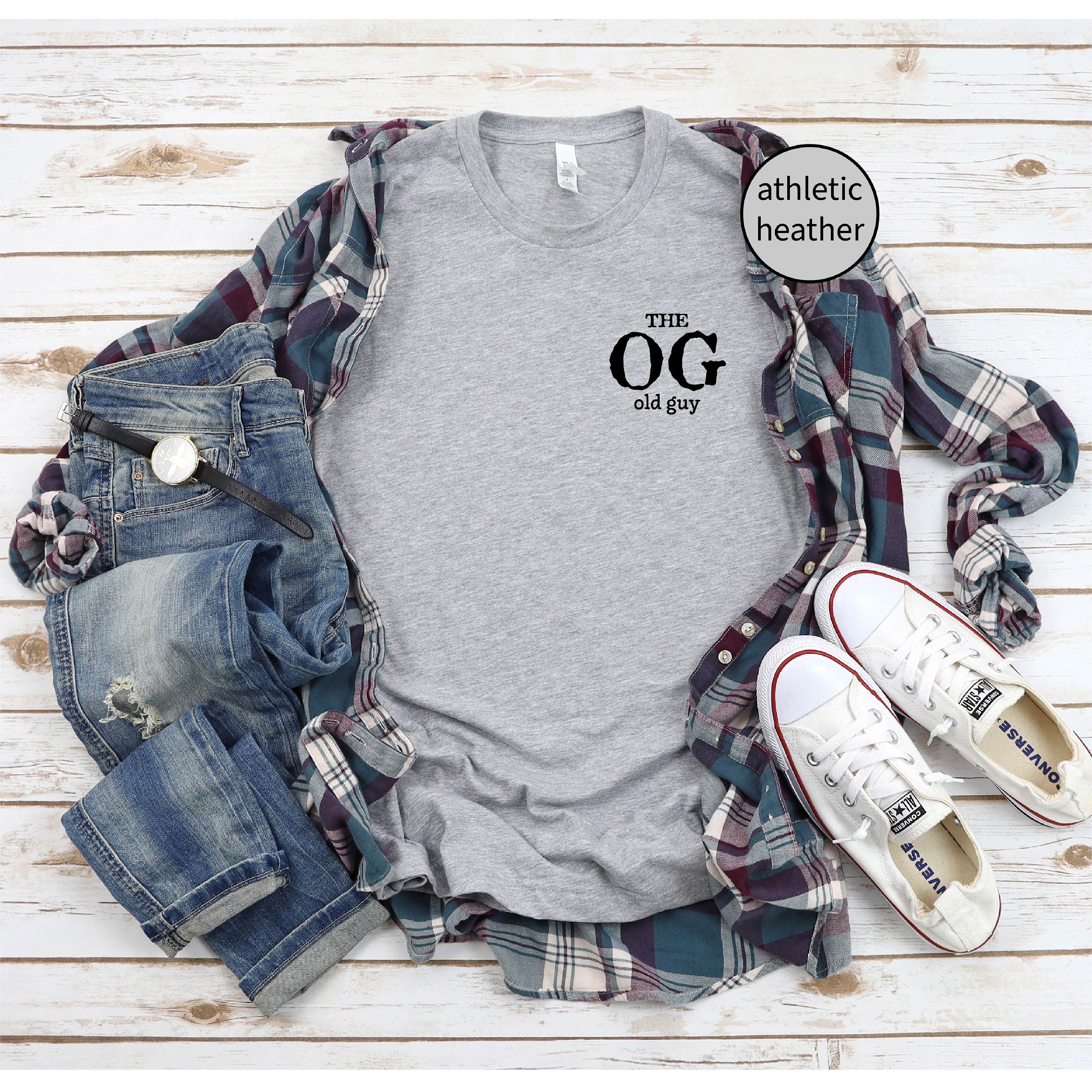 Old Age Gag Gift the OG Old Guy Shirt Funny Birthday Gift Mens 50th ...