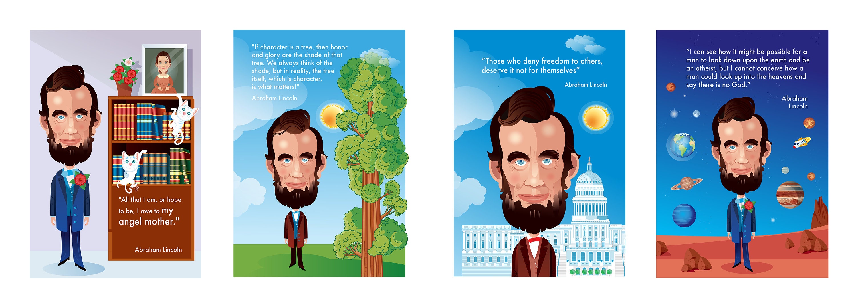 Abraham Lincoln, Inspiring Words of Abraham Lincoln Decorate Your Walls ...