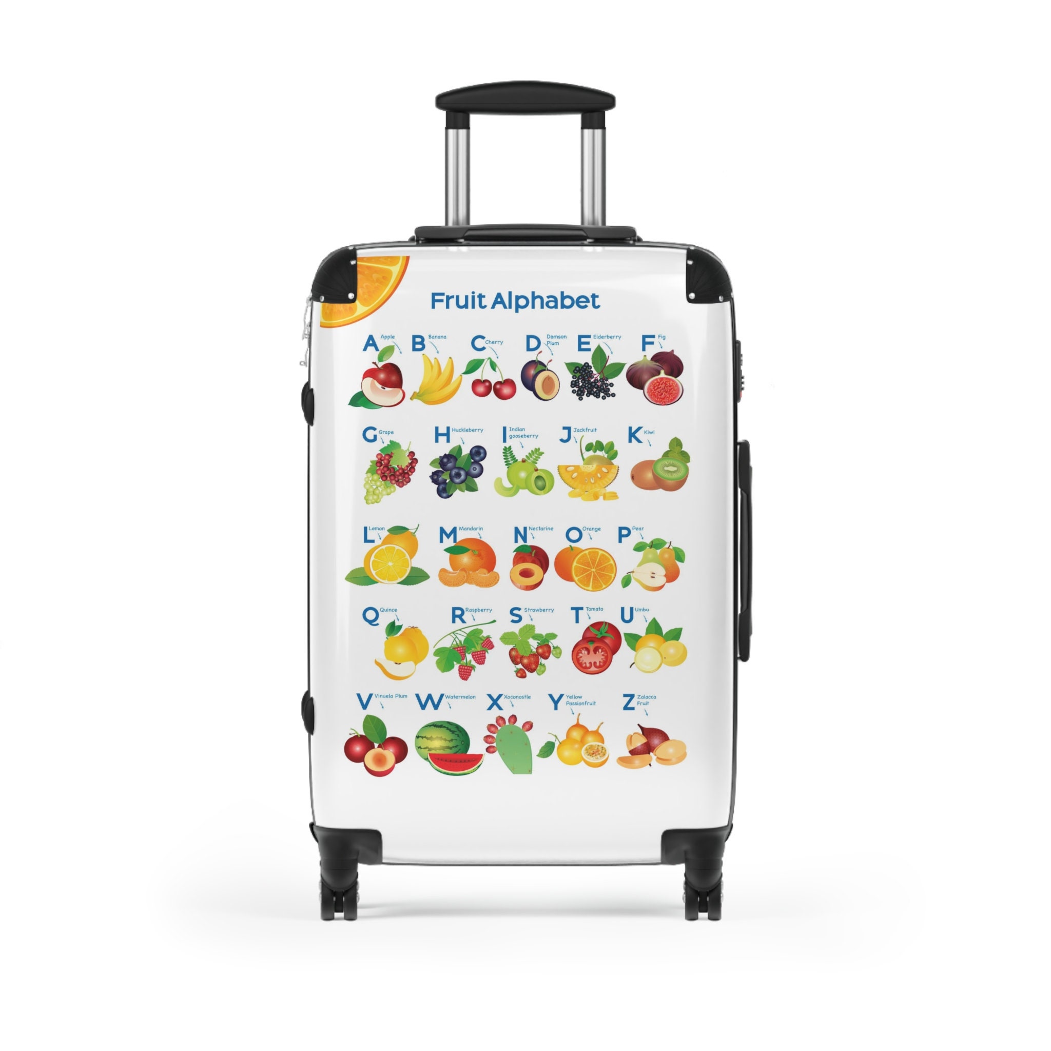 Fruits Alphabet Suitcase - Etsy