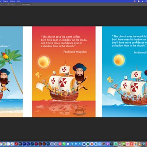 Ferdinand Magellan Quotes That Will Inspire You: Cartoon Posters Filled ...