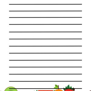 KAWAII | Stationery Set|lined and Not Lined|set of 8| A4 and A5- Cute ...