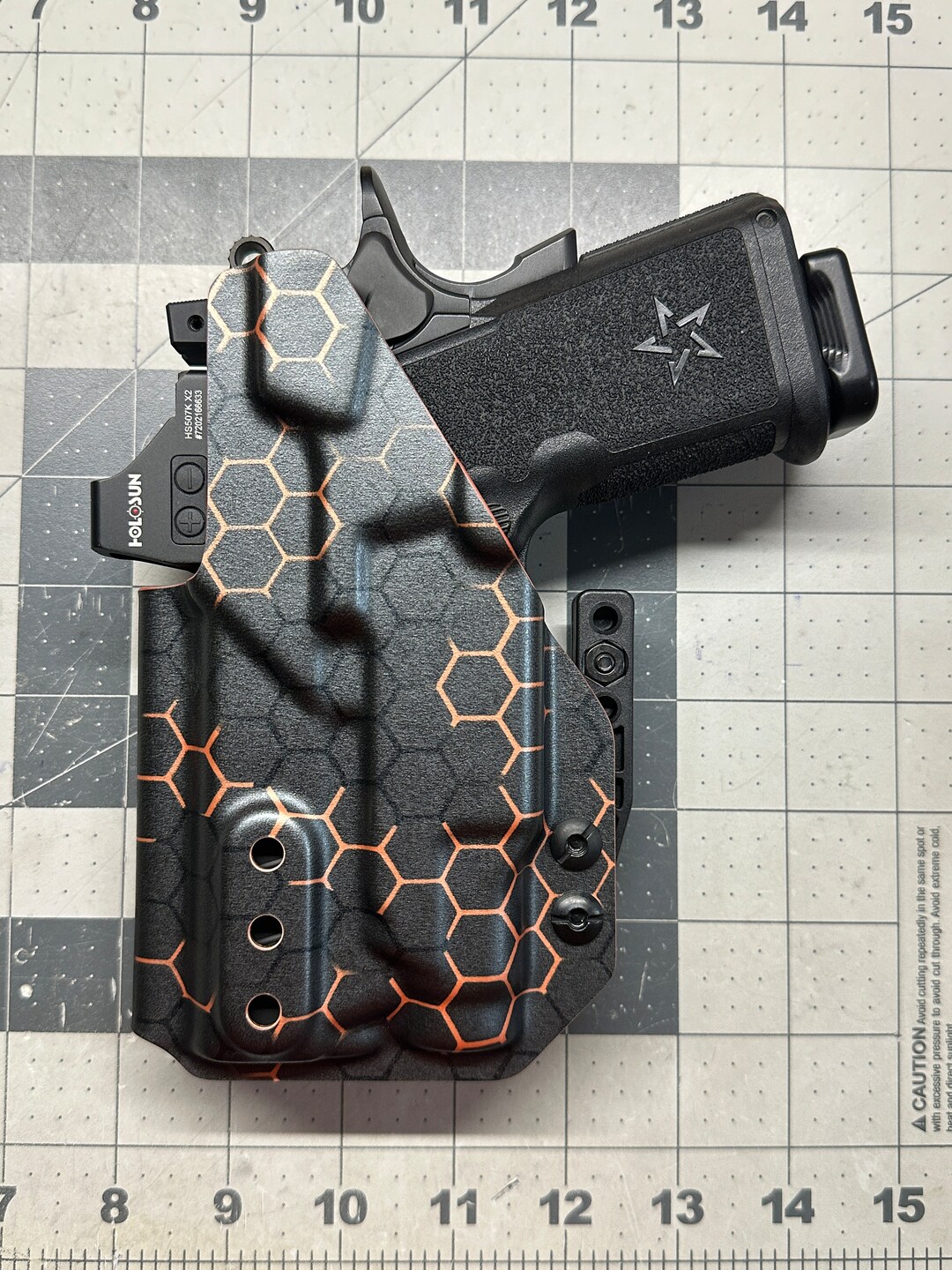 JMFD Customs Staccato CS W/streamlight TLR7 Sub Rh IWB Rose Gold ...