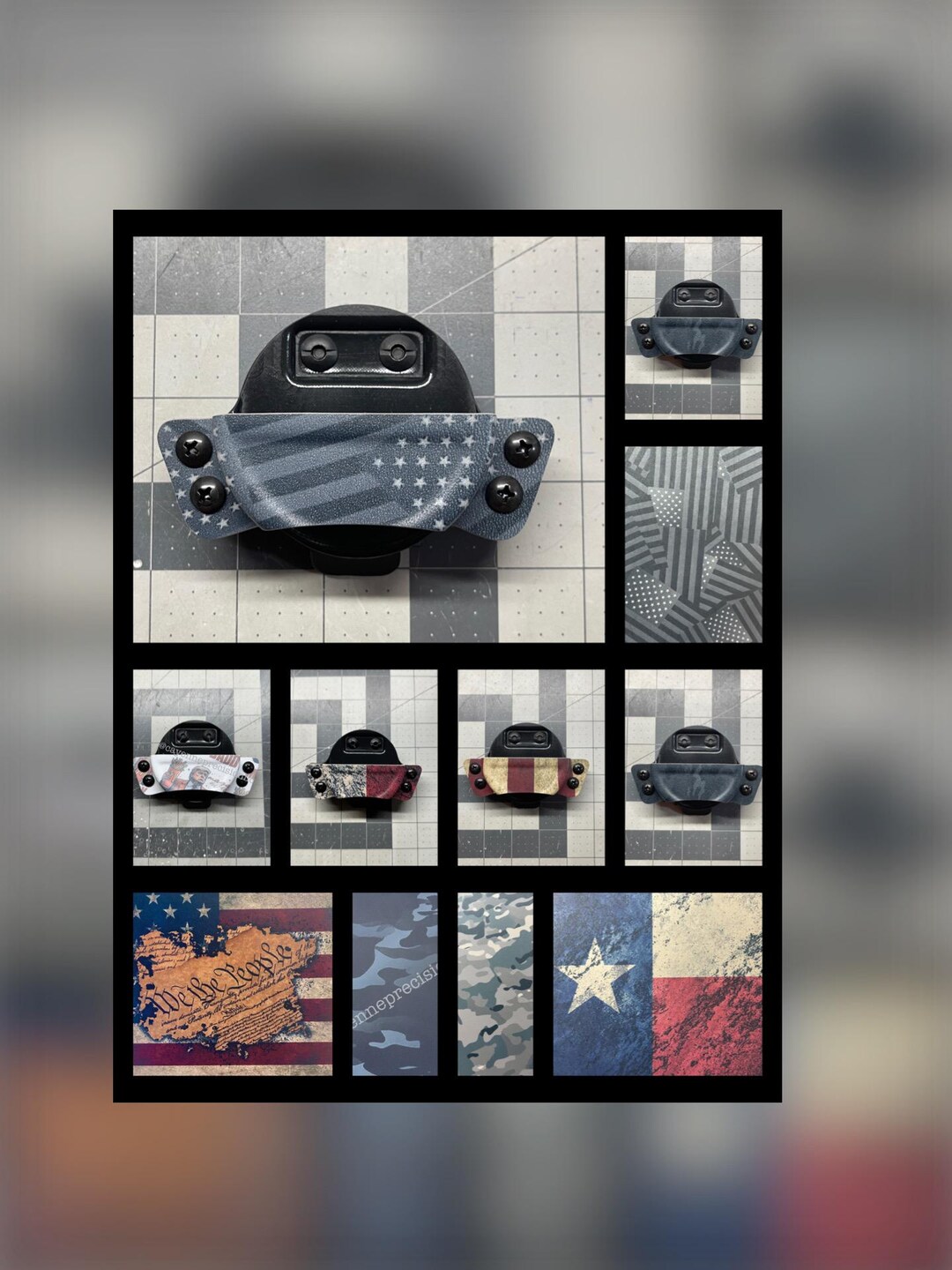 JMFD Customs Texamericam Kydex Dip Can / Snuff Can Holster Copenhagen ...