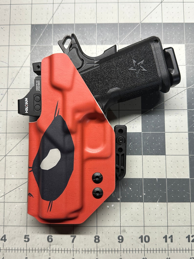 JMFD Customs Staccato CS Rh IWB Deadpool Kydex Holster W/modwing ...