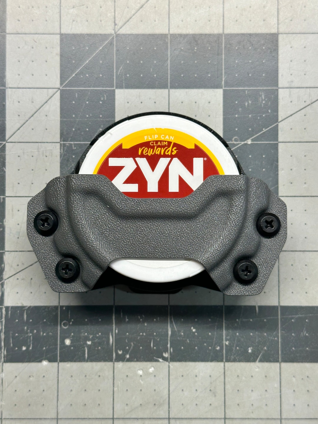 JMFD Customs Zyn Can Holster for Zyn Nicotine Pouches-gun Metal Gray - Etsy