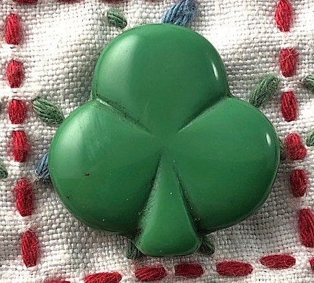 Clover Button - Etsy