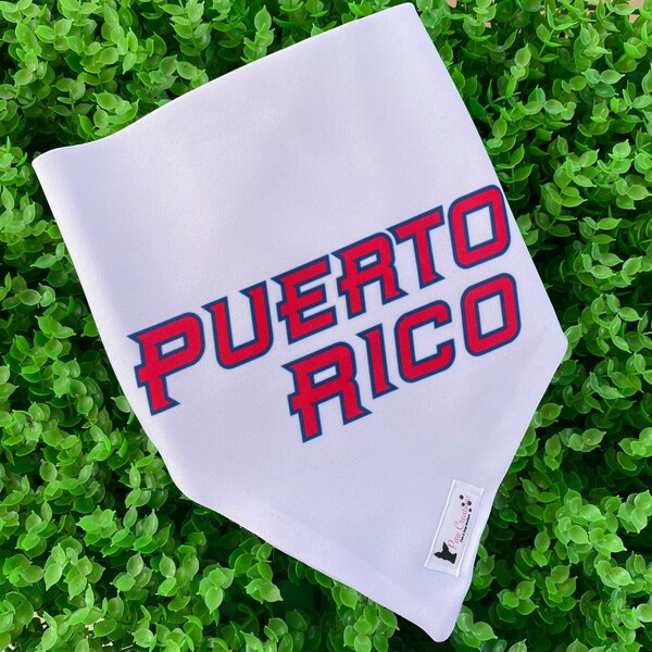 Puerto Rico Bandana - Etsy