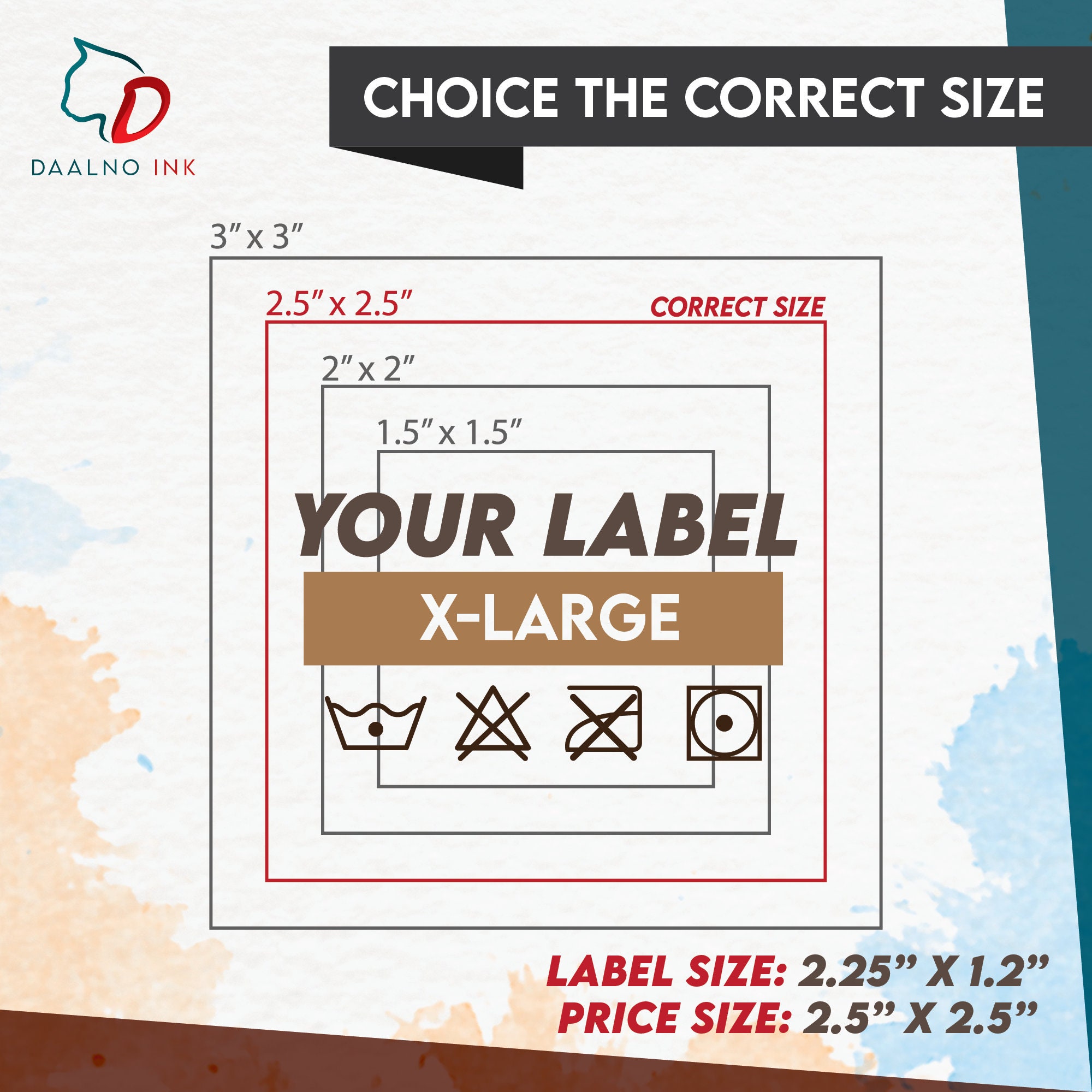 100 BLACK DTF Tagless Clothing Labels Ready to Press - Etsy