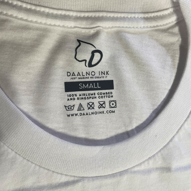 100 BLACK DTF Tagless Clothing Labels Ready to Press - Etsy