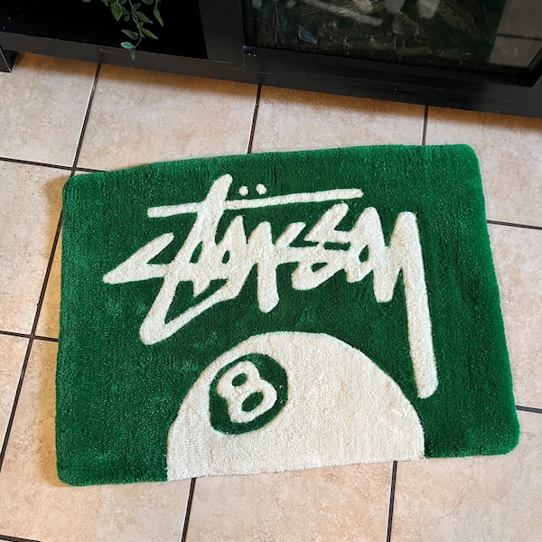 Stussy 8 Ball Rug - Etsy