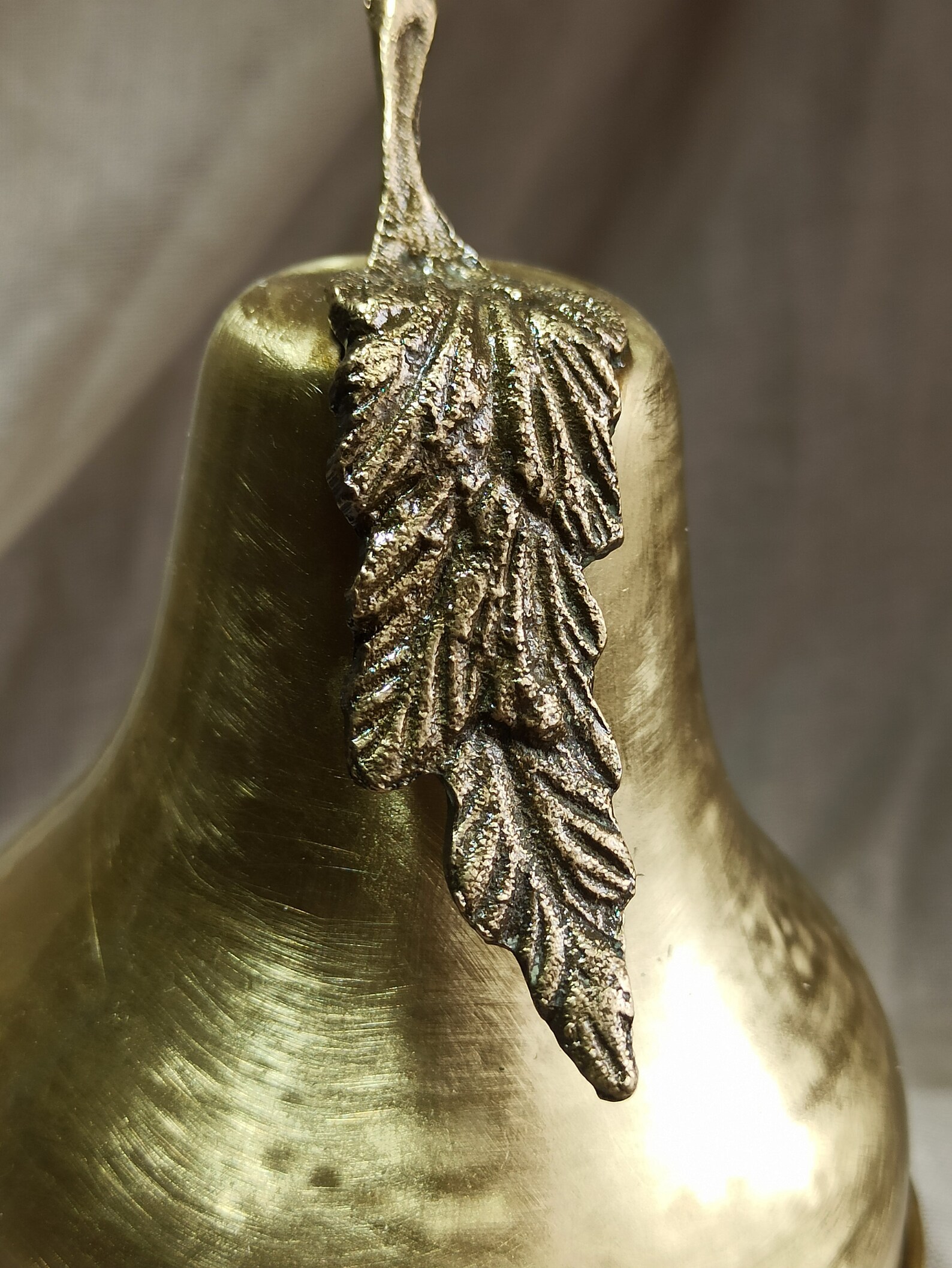 Pear Object Made of Brass is an Ancient Period Object for Table ...