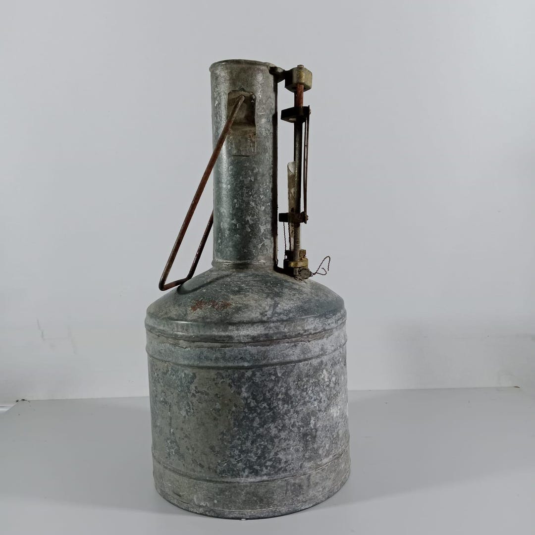Antique Liquid Meter From the 1940s, Dimensions: Height 40 Cm, Diameter ...