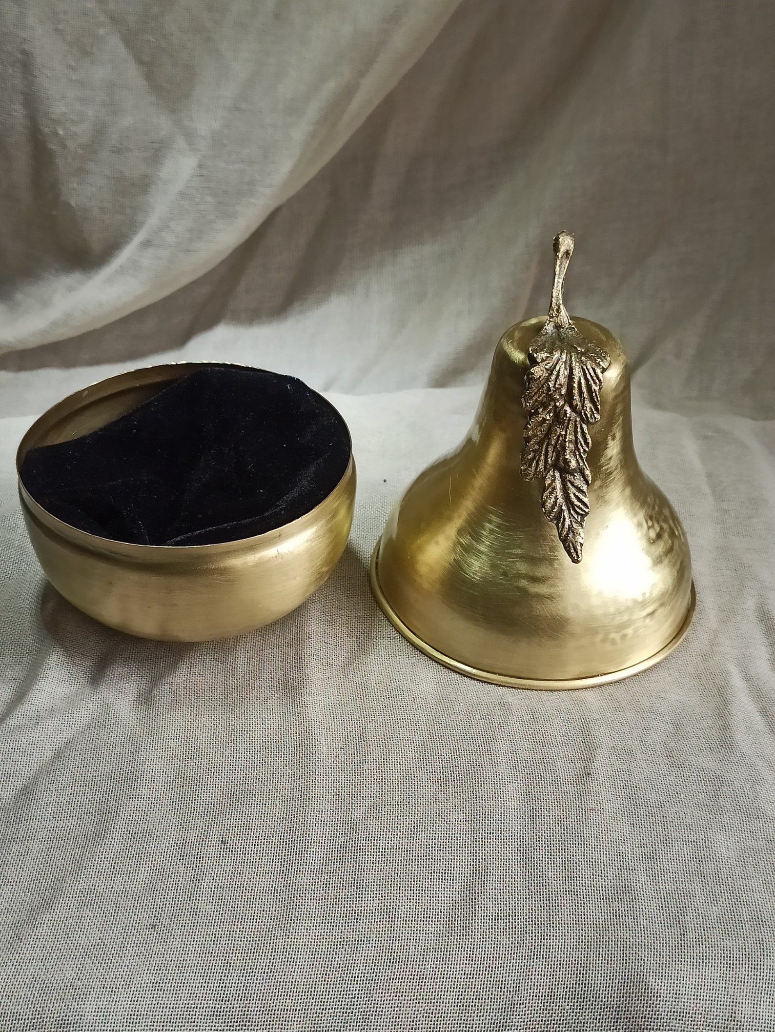 Pear Object Made of Brass is an Ancient Period Object for Table ...