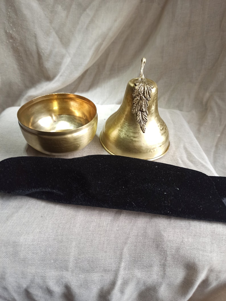 Pear Object Made of Brass is an Ancient Period Object for Table ...