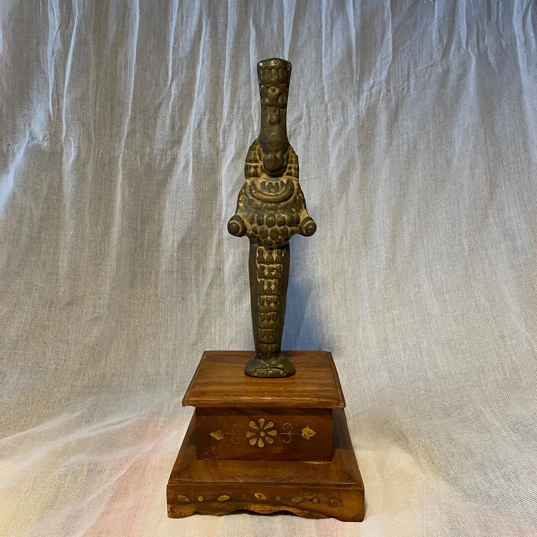 Bronze Egyptian Statue, Ancient Egypt - Etsy