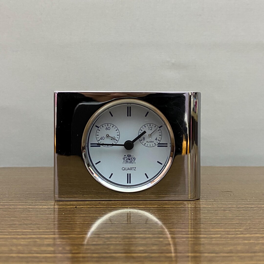 Marksman Vintage Travel Alarm Clock - Etsy