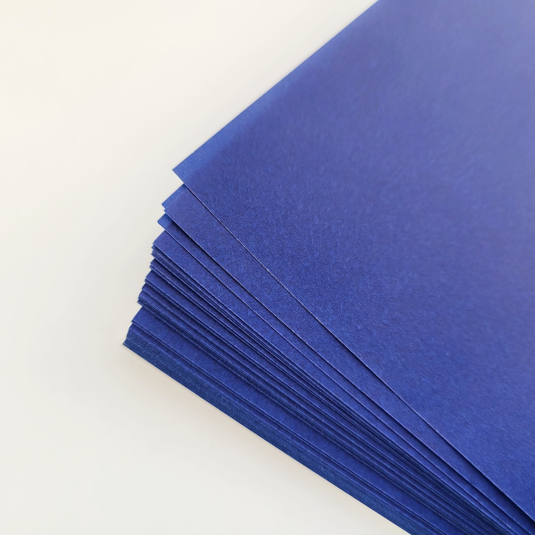 Navy Blue Origami Paper Pack, 6"x6", One Sided Solid Color Paper ...