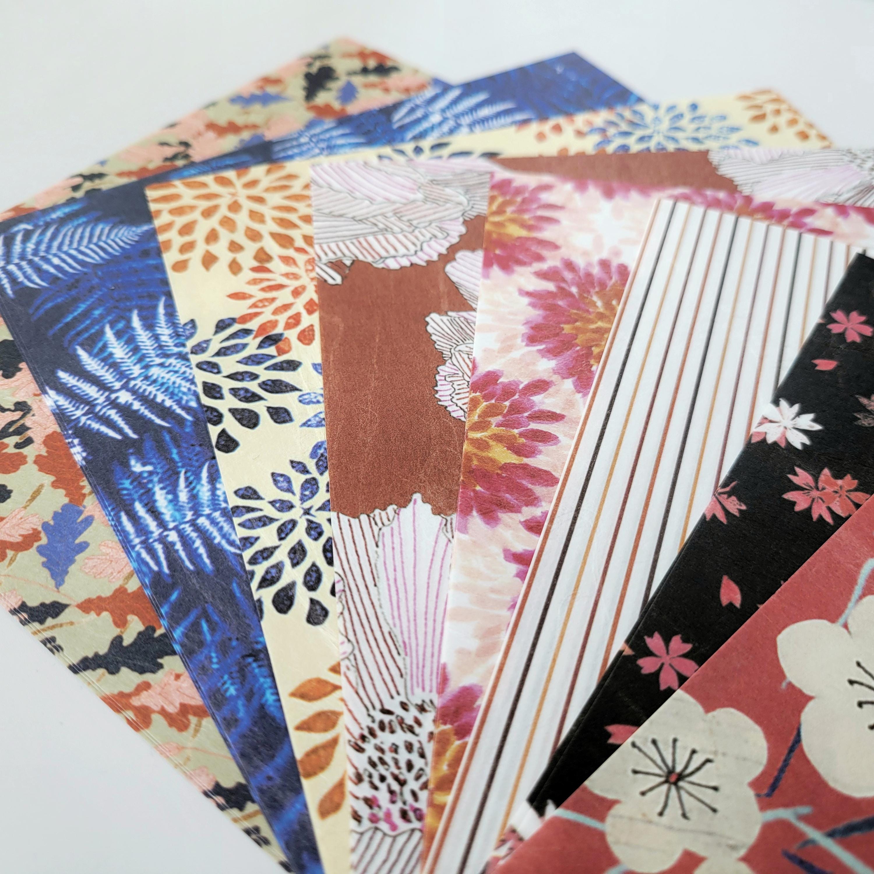 Mulberry Origami Paper, Unryu Washi Paper, 15x15cm, 6"x6", Japanese ...