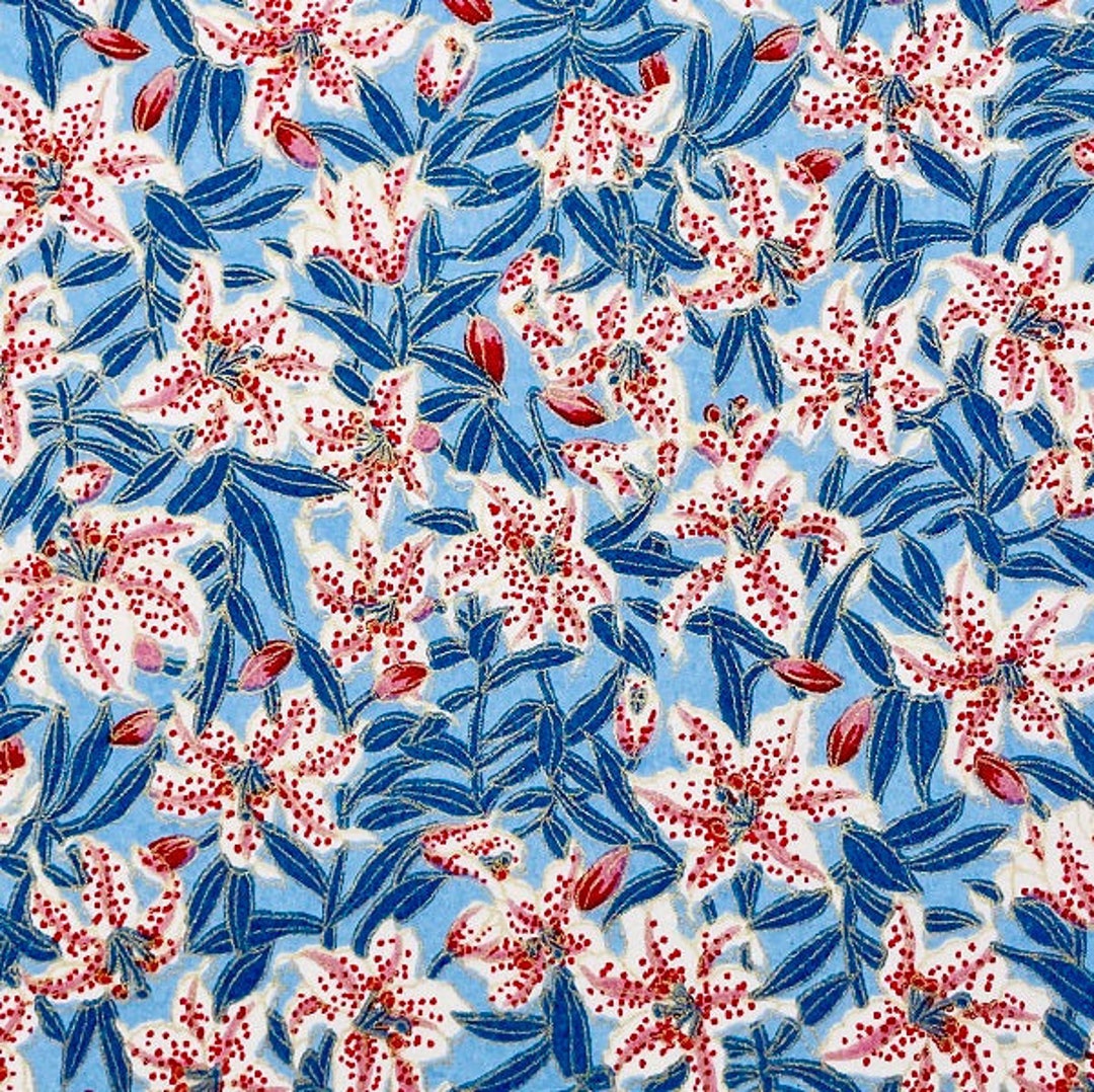 Large Yuzen Japanese Paper, Handmade Decorative Paper, Origami Craft ...