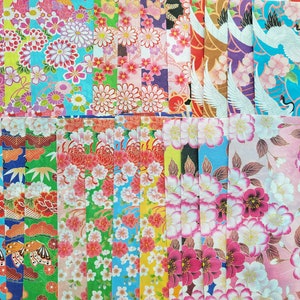 24 Mulberry Origami Paper, 6"x6", Lightweight Thin Paper, Japanese ...