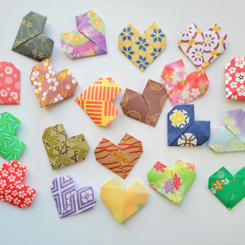 Heart Origami - Etsy