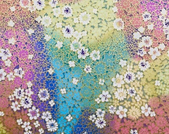 Large Yuzen Paper, Magnolia Flowers, Japanese Washi Papert, Origami ...