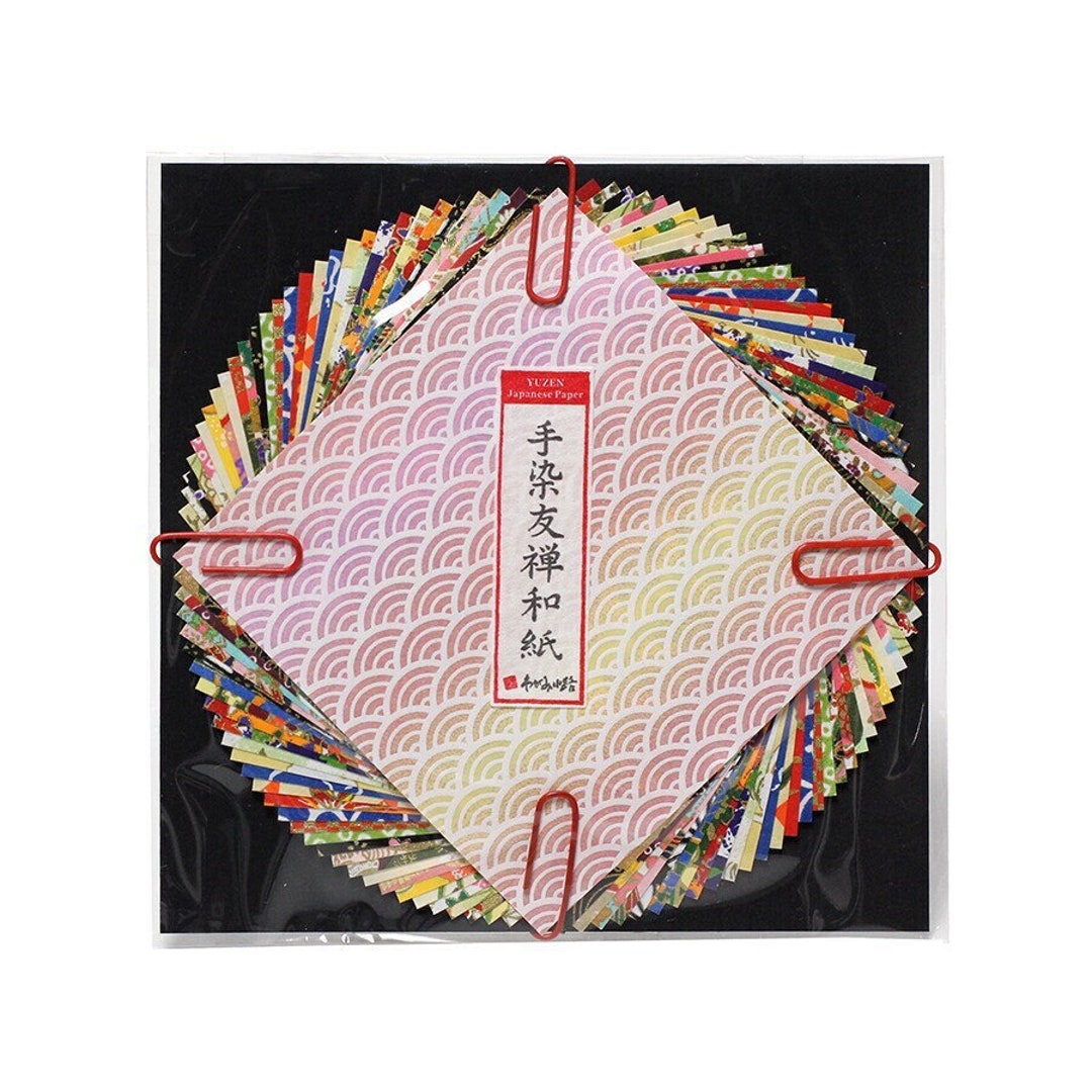 6"x6" Echizen Yuzen Paper Pack, Origami Folding Paper, 30 Assorted ...