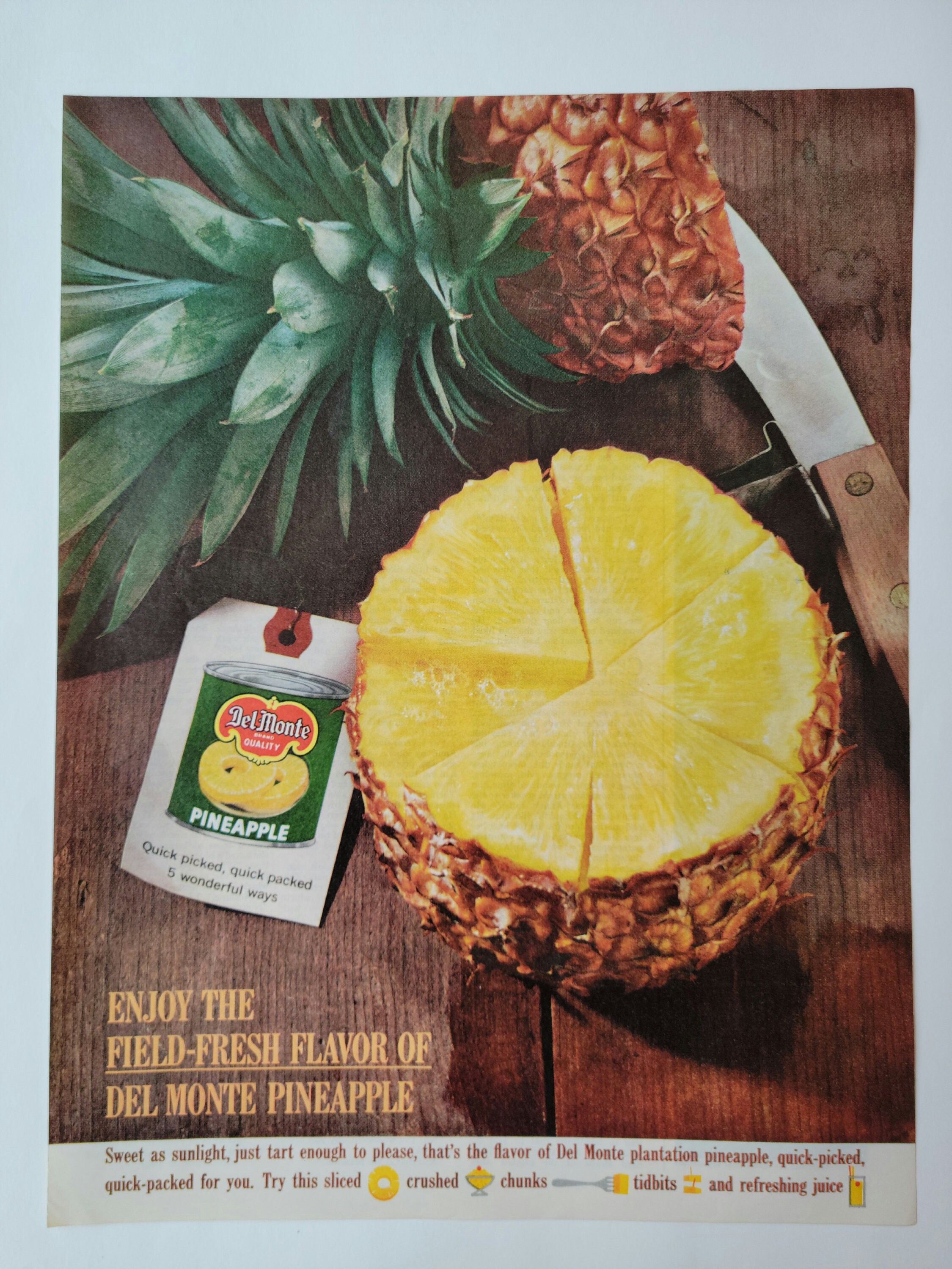 Collectibles Art & Collectibles Advertisements Tropical Fruit Poster ...