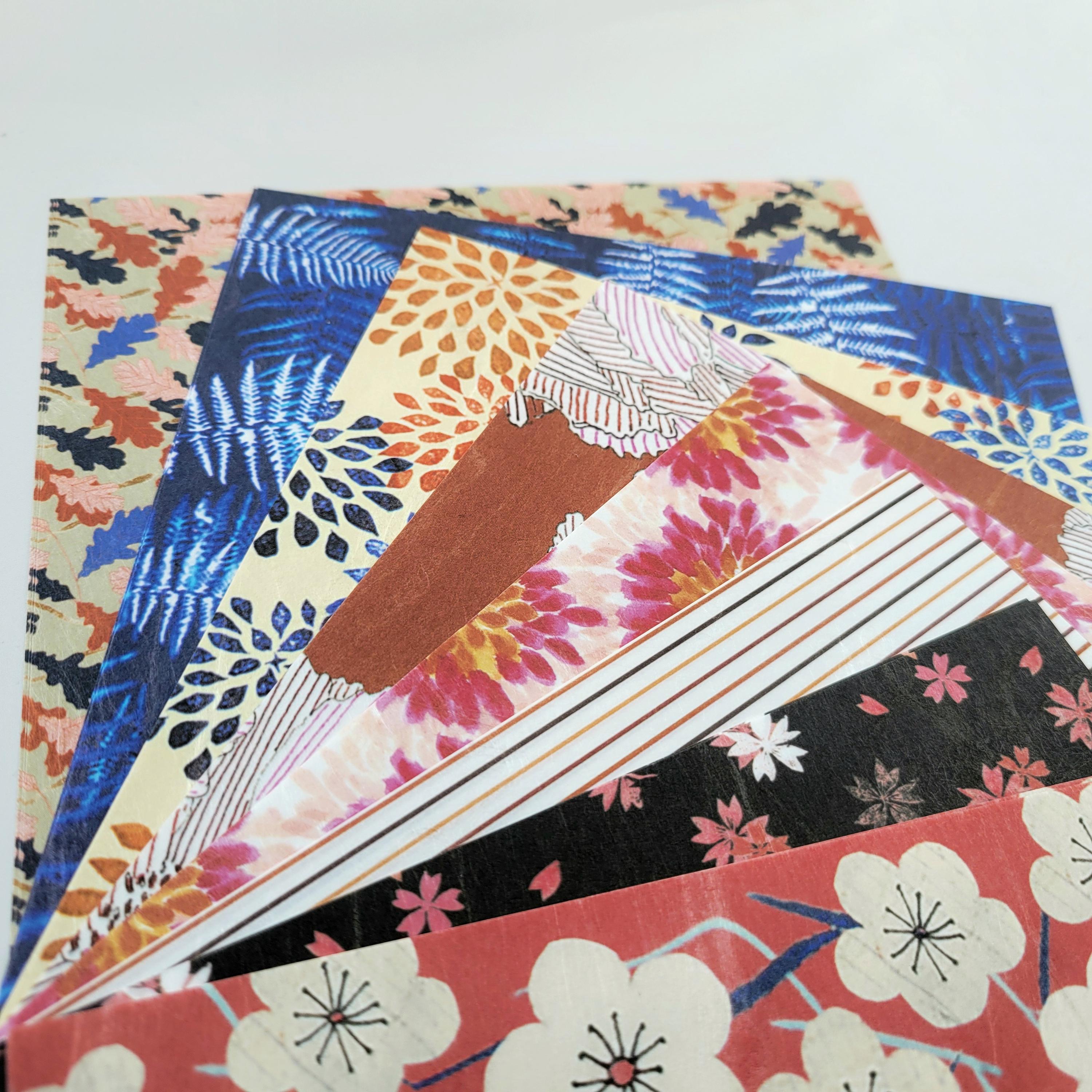 Mulberry Origami Paper, Unryu Washi Paper, 15x15cm, 6"x6", Japanese ...