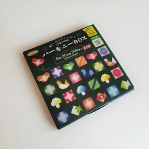 200 Gradient Origami Paper Pack, Harmony Fading Colors Chiyogami Paper ...