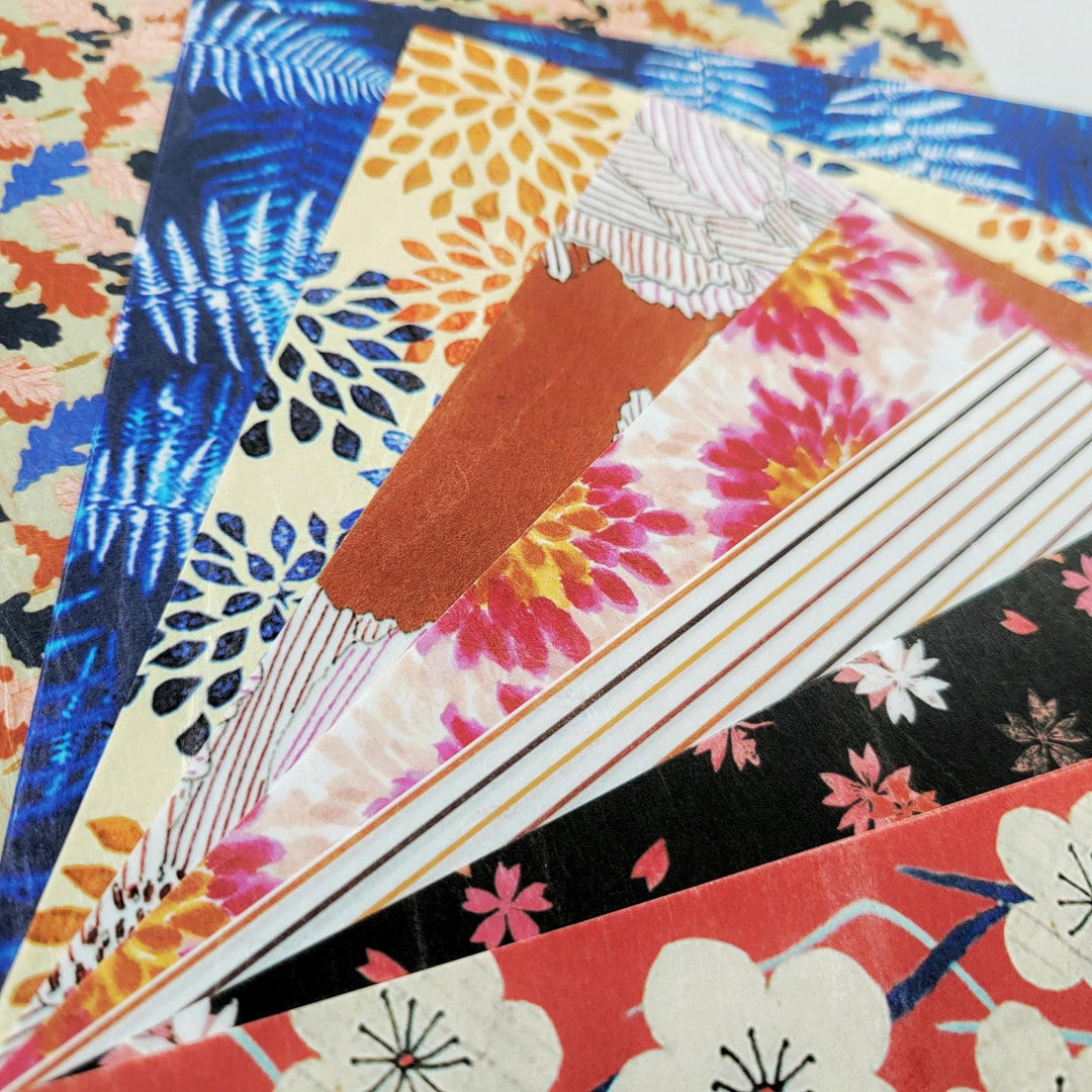 Mulberry Origami Paper, Unryu Washi Paper, 15x15cm, 6"x6", Japanese ...