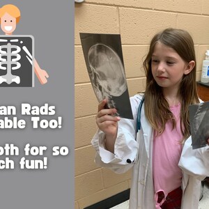 Physical Play X-rays Best Quality Pretend Radiographs for Kids Doctor ...