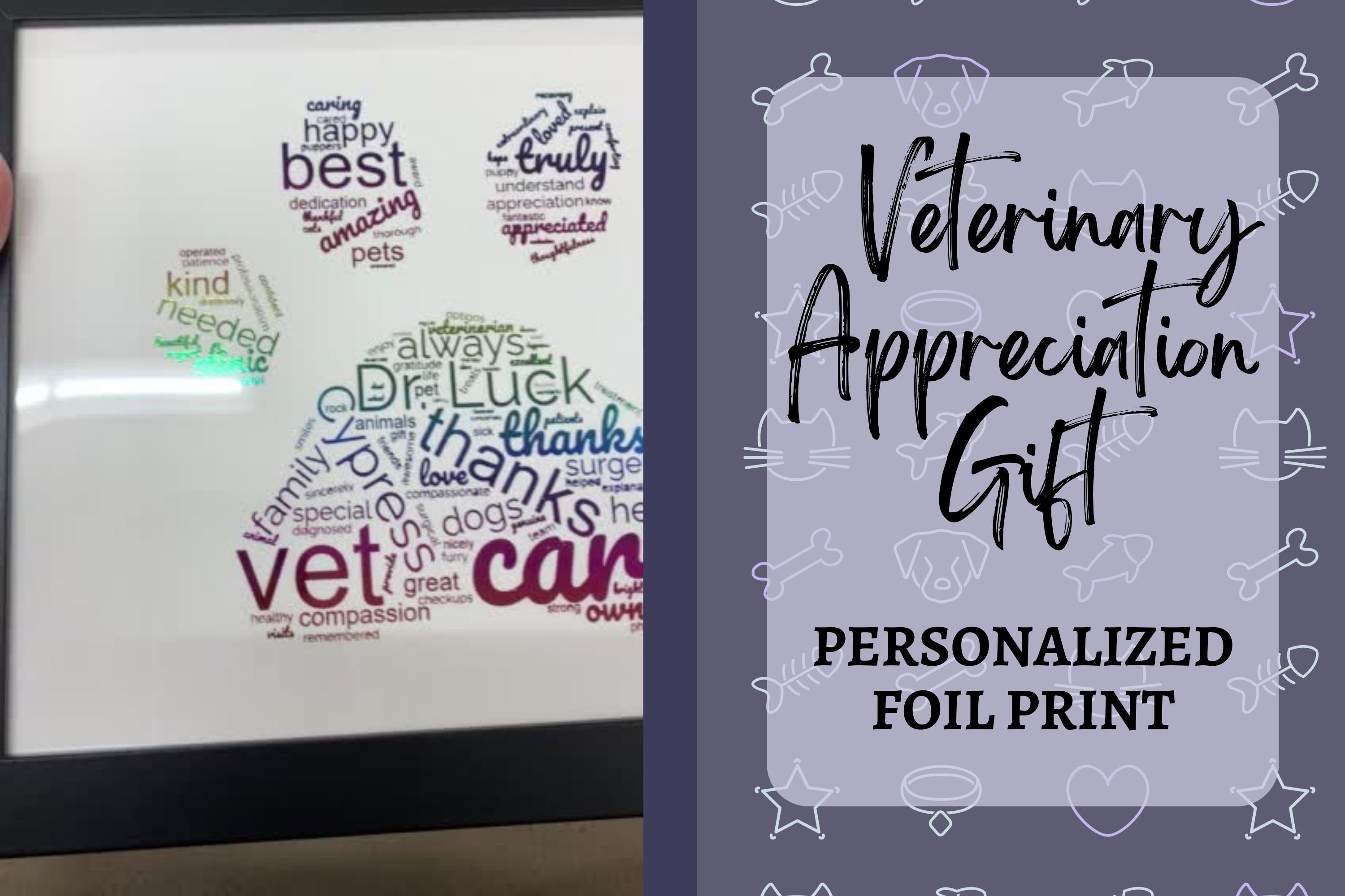Personalized Vet Veterinary Appreciation Gift Customized Metal - Etsy